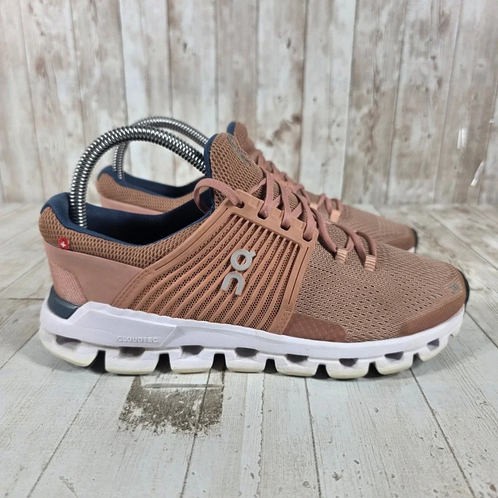 On Running | Shoes | On Running Cloudswift Rose Navy Women Running ...